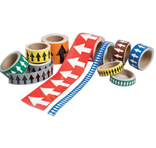 INCOM® PMA103 Directional Flow Arrow Tape For Mark Pipe Flow Direction ...