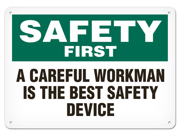 INCOM® SS5021V SAFETY FIRST- A CAREFUL WORKMAN IS THE BEST SAFETY ...