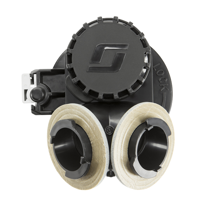 3M™ 805622-01 Scott™ AV-3000 HT Facepiece Twin Cartridge ¼ Turn APR ...