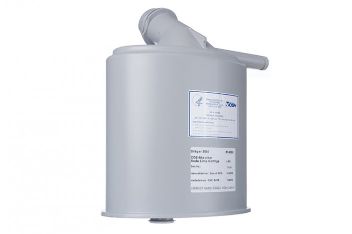 Draeger R34360 Pre-filled single-use Soda-lime Cannister for PSS BG4 ...