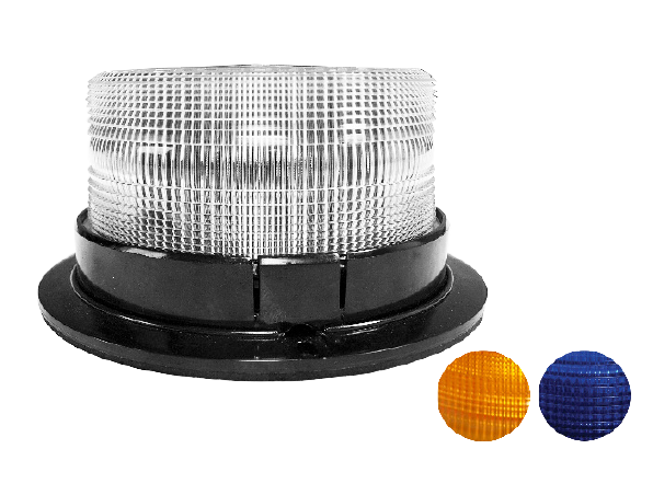 SWS 22117 Beacon, P' Low Profile dLED 12-24Vdc CLR A/B 2wire Permanent ...