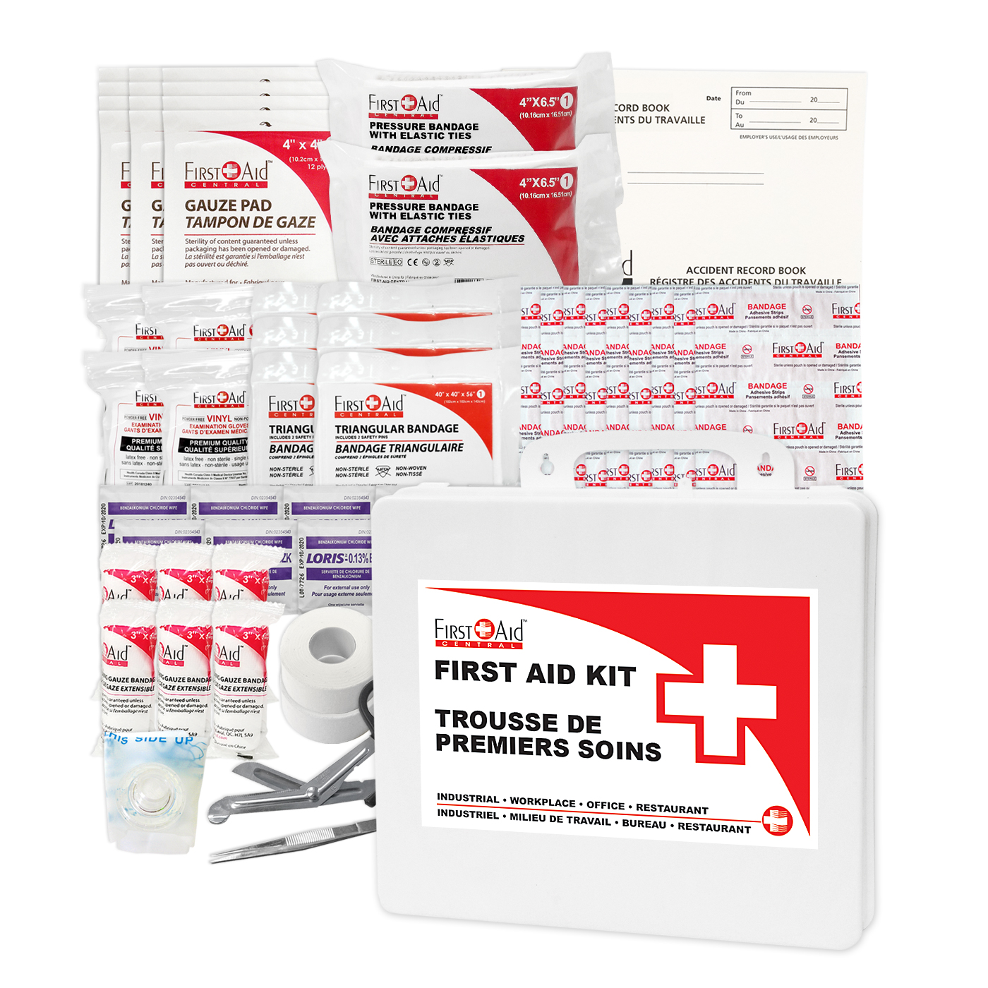 First Aid Central FAC-FED0BP Federal Type B Regulation First Aid Kit in ...
