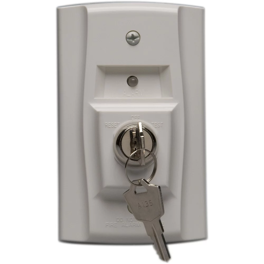 System Sensor® RTS151KEYA Duct Smoke Detector Accessories - Remote Test ...