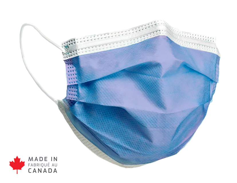 PRIMED PG4-1473-BOX ASTM Level 3 Mask, Procedure Ear Loops, Indigo - 50 ...