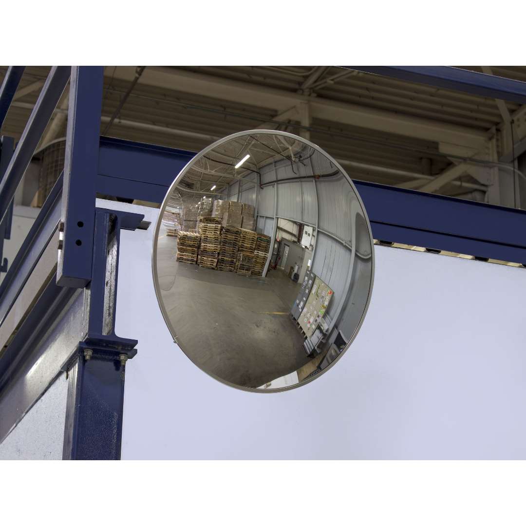 SECURITY MIRROR ECM-36 36" Exterior Convex Mirror | International Safety