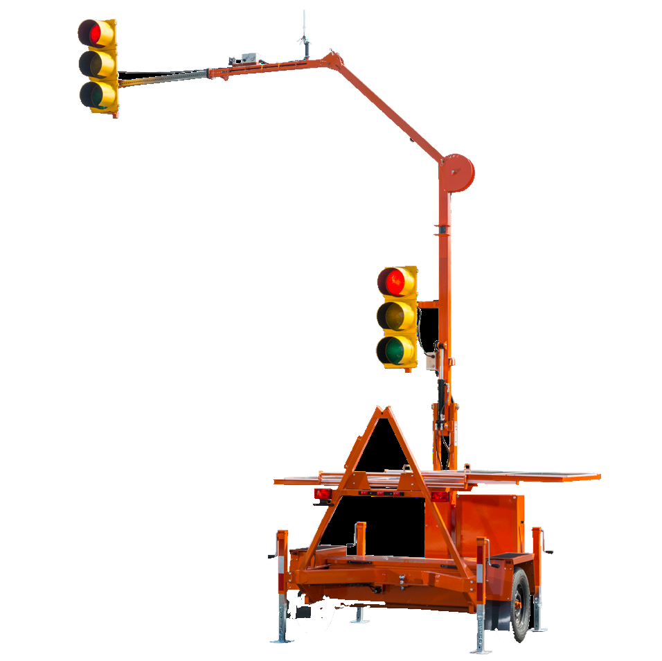 HORIZON SIGNAL SQ3TS NEMA TS-5 Type TR1 Portable Traffic Signal System ...