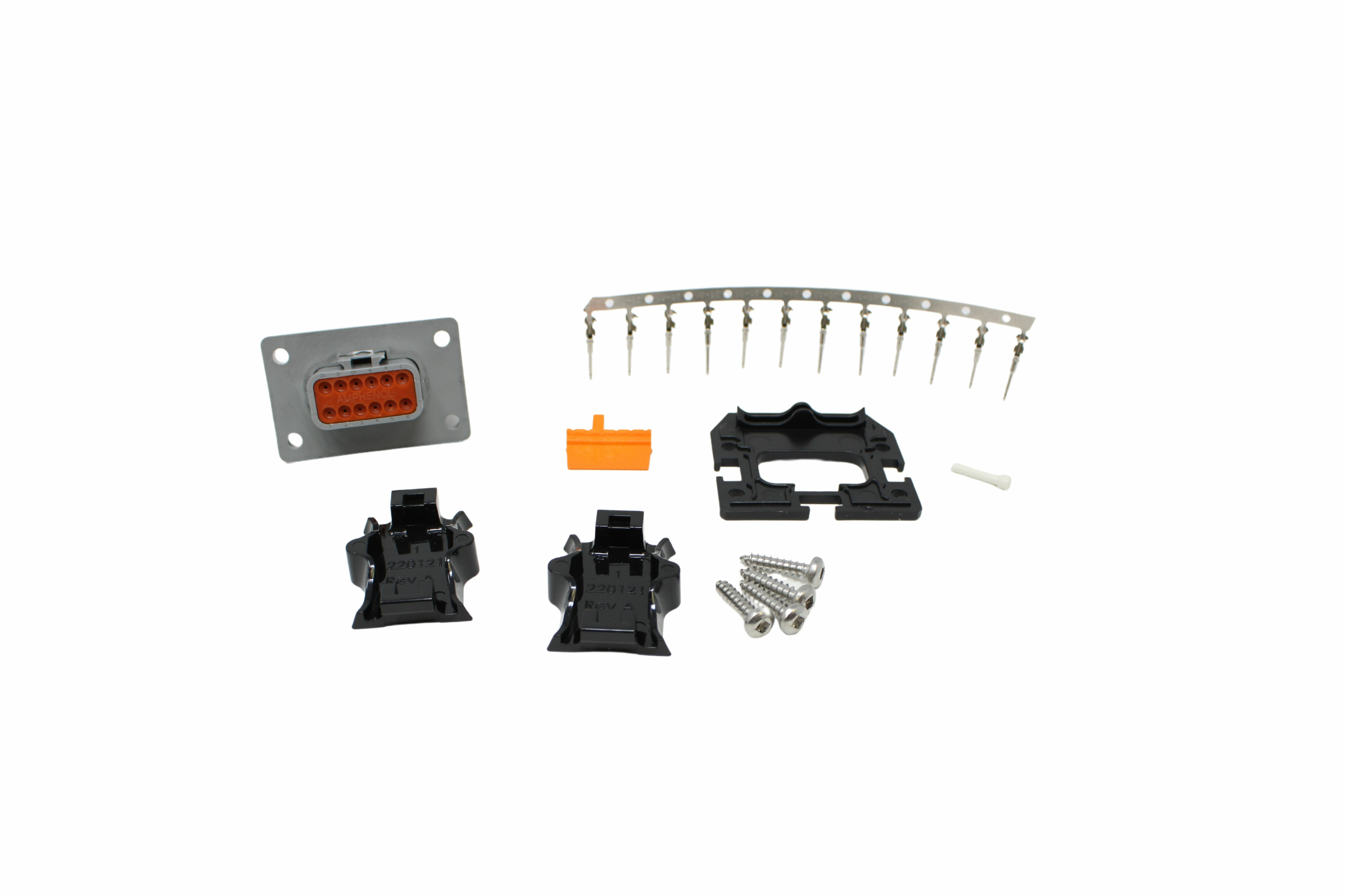SWS 96051 Titan DTMpin 12 pos Connector w/Flange Kit | International Safety