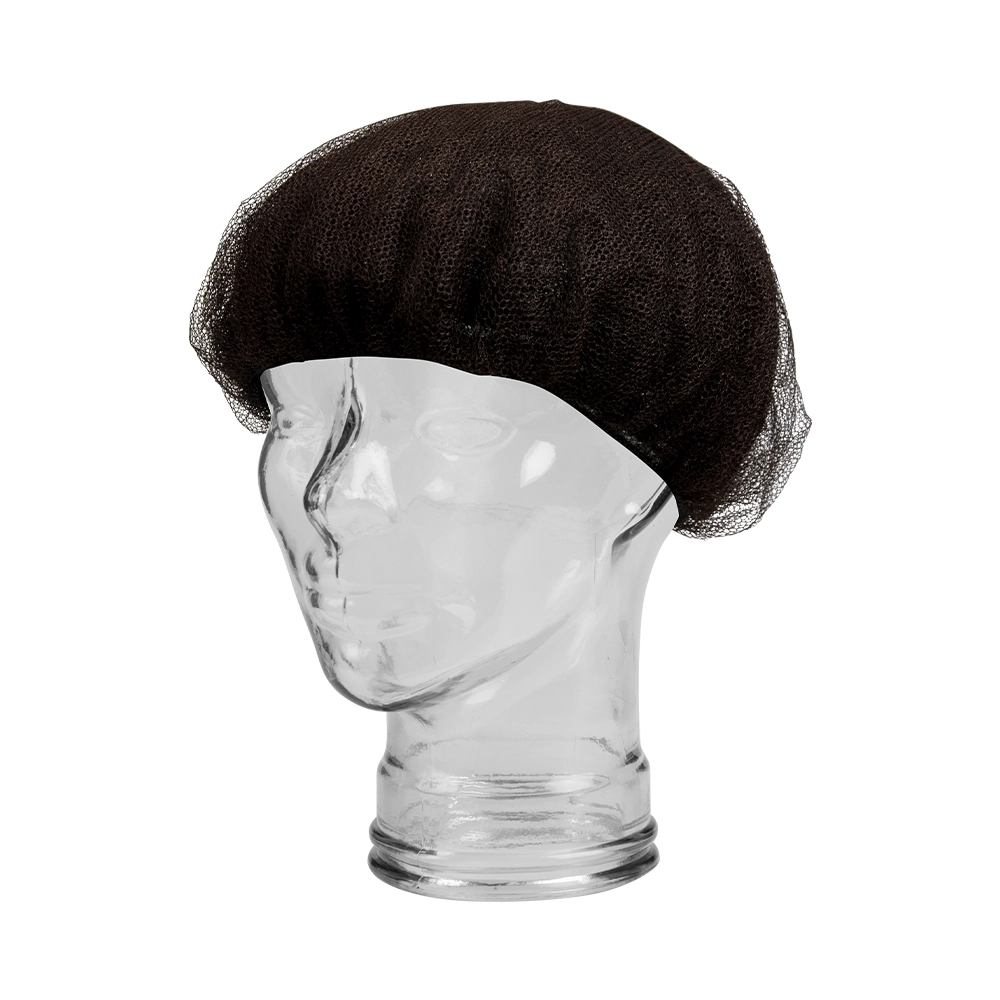 WASIP 32059R Brown Hair Nets, 21", Large 100/Bag | International Safety