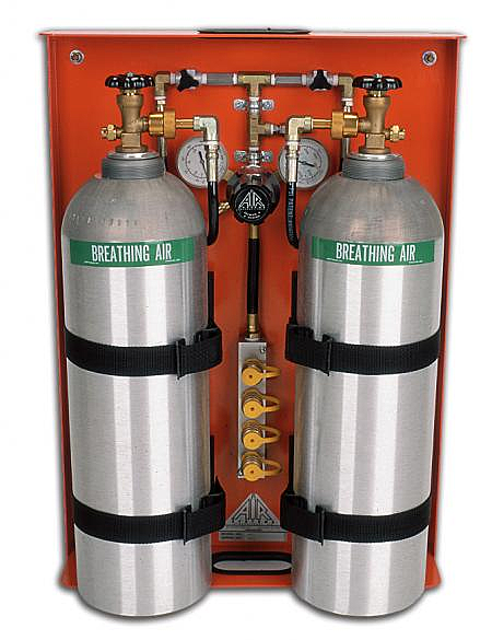 Air Systems International PAK-3-55 PAK-3™ Breathing Air Cylinder Tray ...