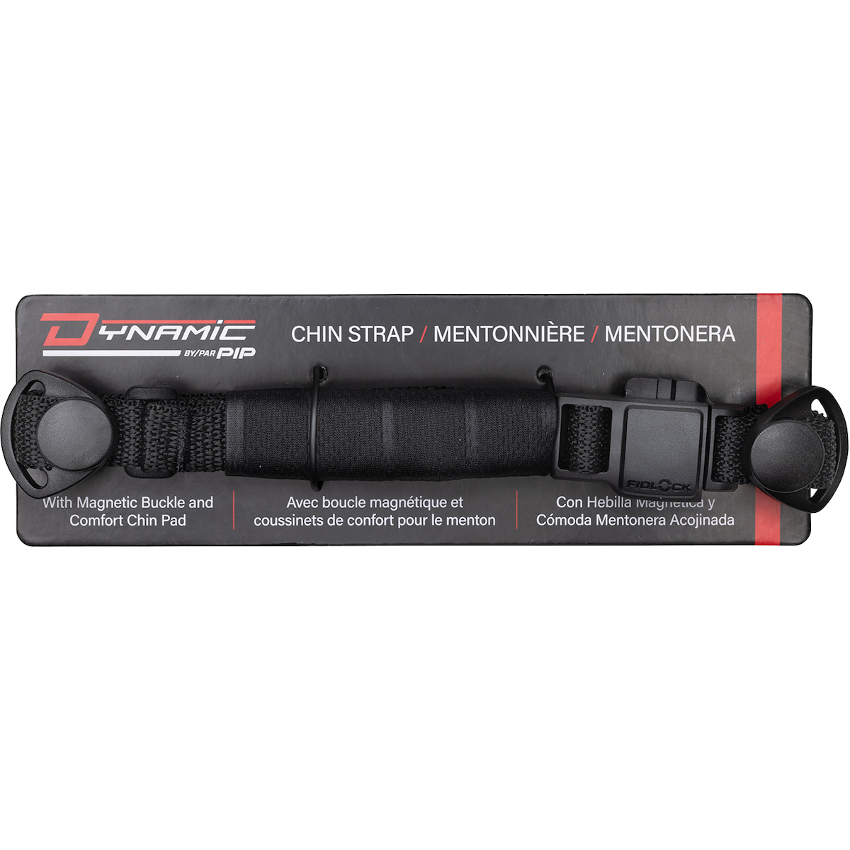 PIP HP542MC 4-Point Chin Strap with Magnetic Clip and Chin Pad ...