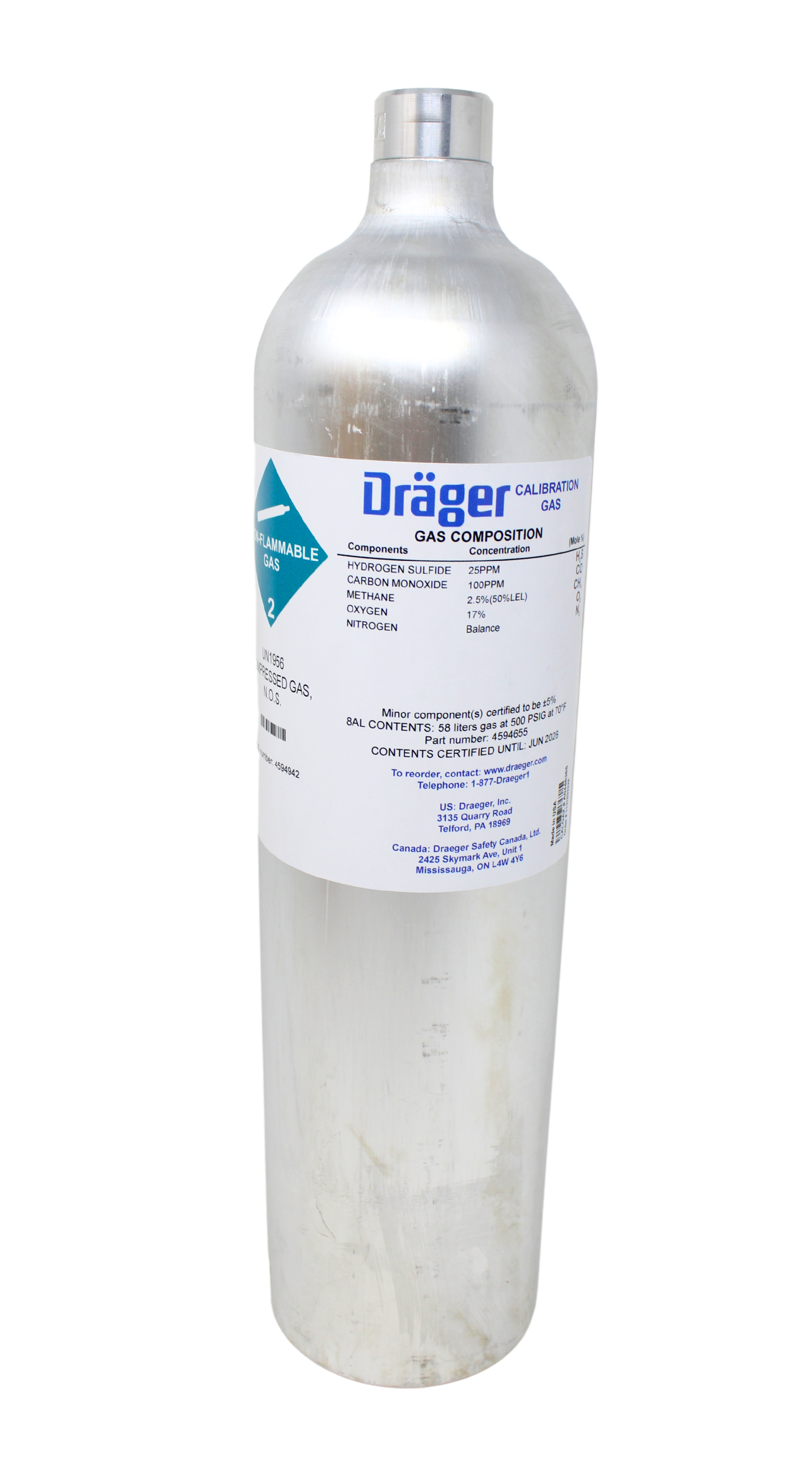 Calibration Gas Mixture