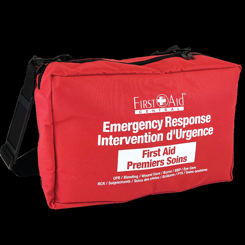 First Aid Central ERK-FAC Emergency Response First Aid Kit - Fabric Bag ...