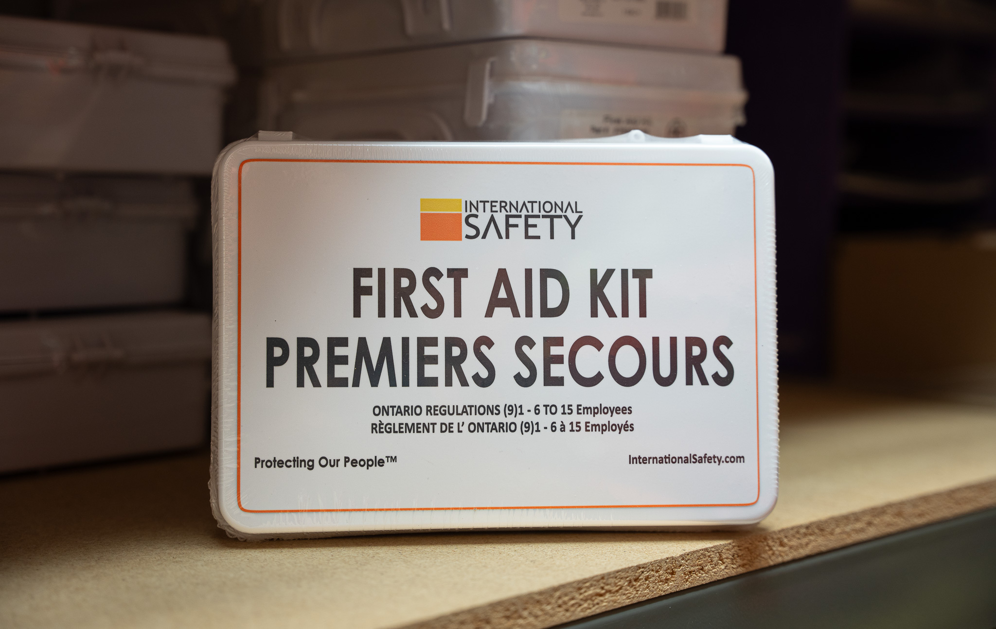 WASIP F851P160 Ontario Level 1, 6-15 People, P16 Plastic First Aid Kit ...