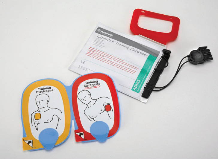 Stryker 11250-000012 Adult AED QUIK-PAK Training Electrode Set (Box of ...