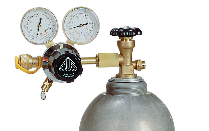 Air Systems International RG-3000 Dual Gauge Regulator CGA-346 - 3000 ...
