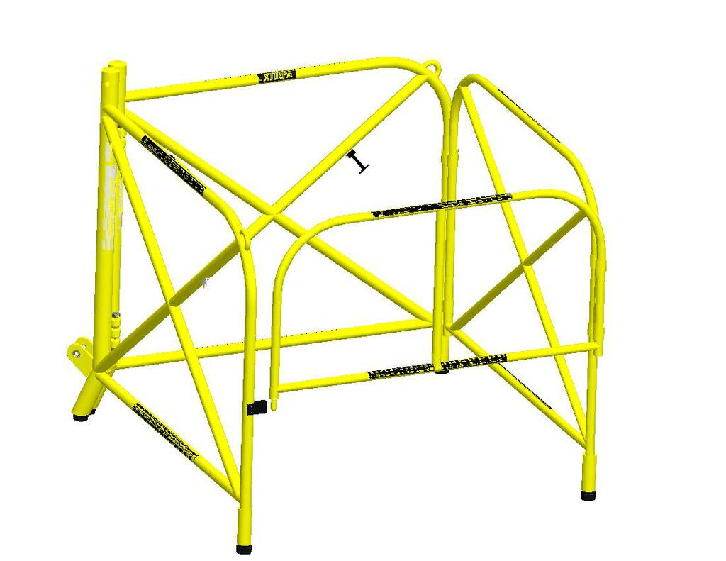 MSA IN-2324 XTIRPA Portable Manhole Guard for Fall Protection ...