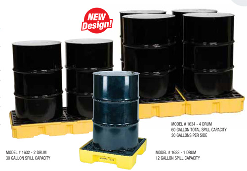 Justrite® 1638 Modular Spill Containment Platform System ...