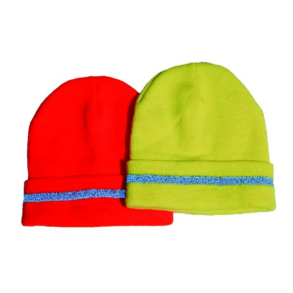 Dentec™ 10701125HVO High-visibility winter toque and hard hat liner ...